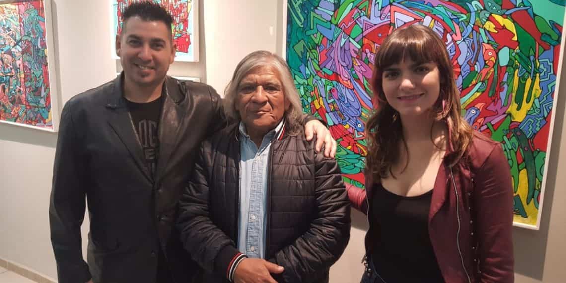 Música en vivo para el cierre en la muestra de Federico Sandoval ...